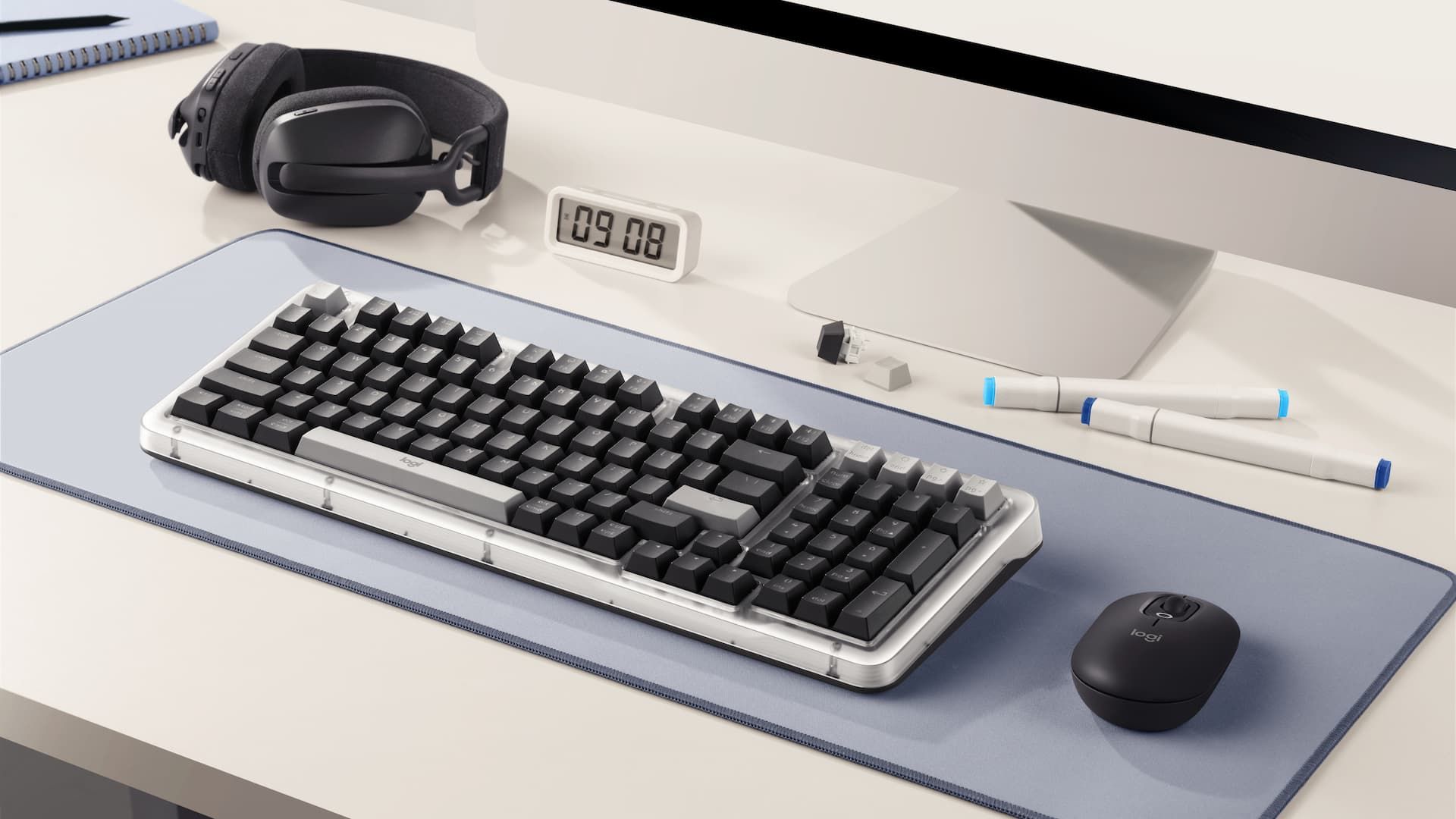 El nuevo teclado mecánico de Logitech absorbe las vibraciones - Tecno Salud